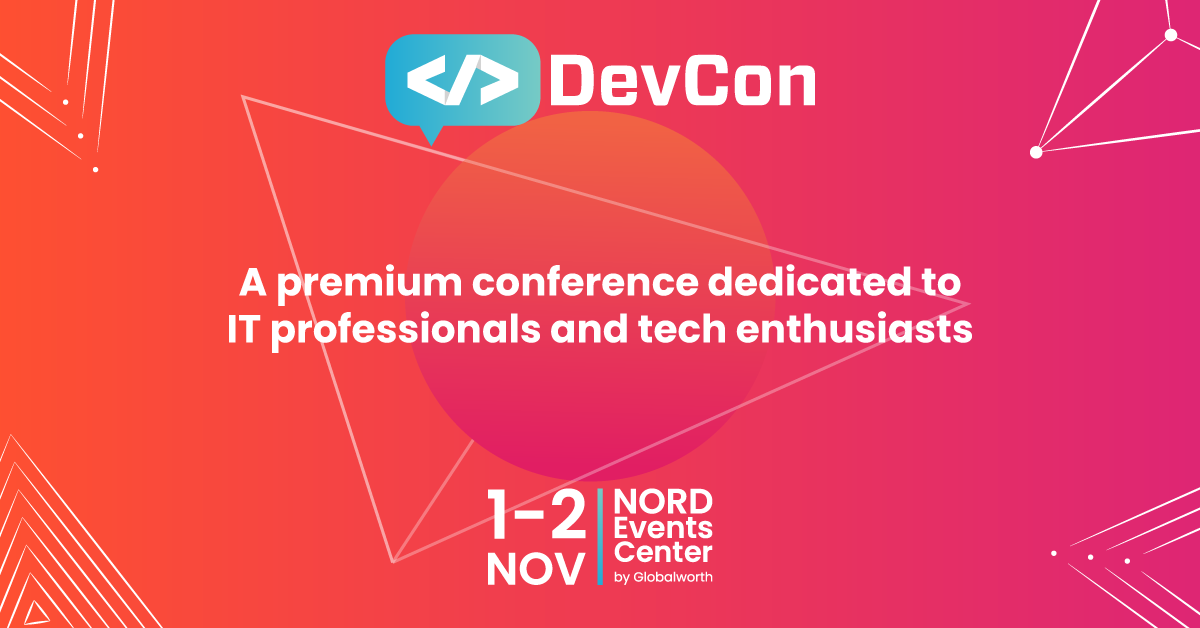 DevCon 2023 returns on 1-2 November, at NORD Events Center by Globalworth | Bucharest, RO ...